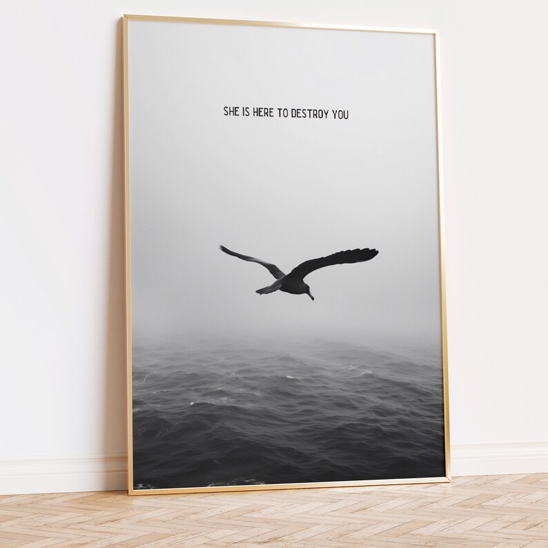 The Albatross Print, Taylor Swift Wall Art Poster, Song Lyrics Bridge ...