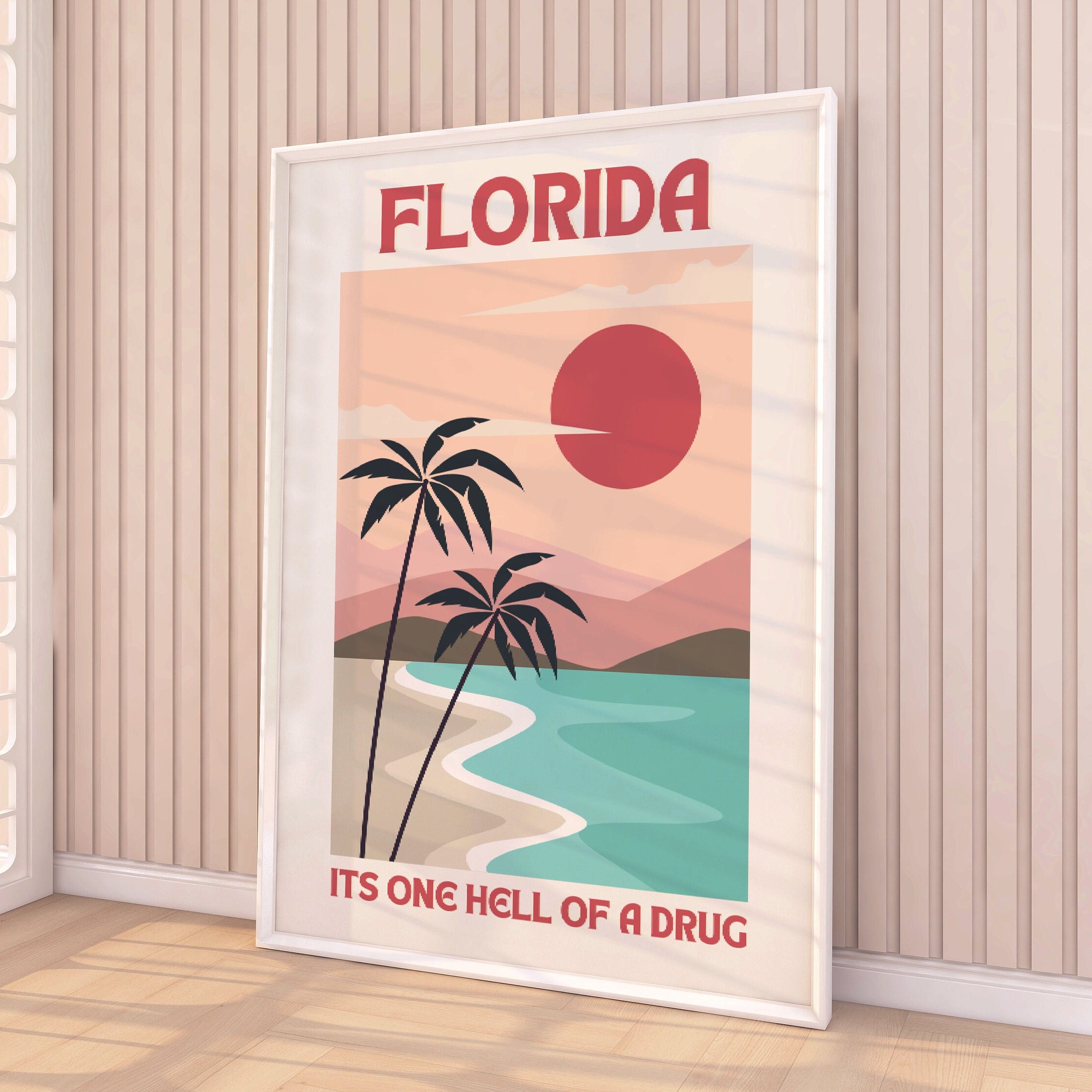 Florida Wall Art, Digital Wall Print, TTPD Print, Swiftie Instant ...