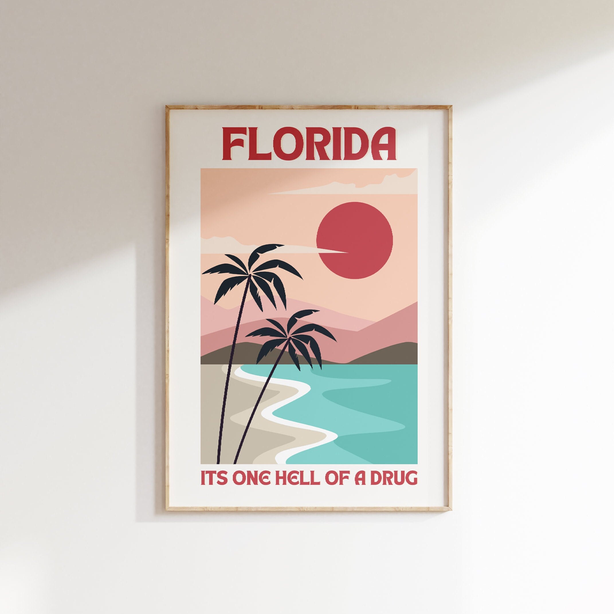 Florida Wall Art, Digital Wall Print, TTPD Print, Swiftie Instant ...