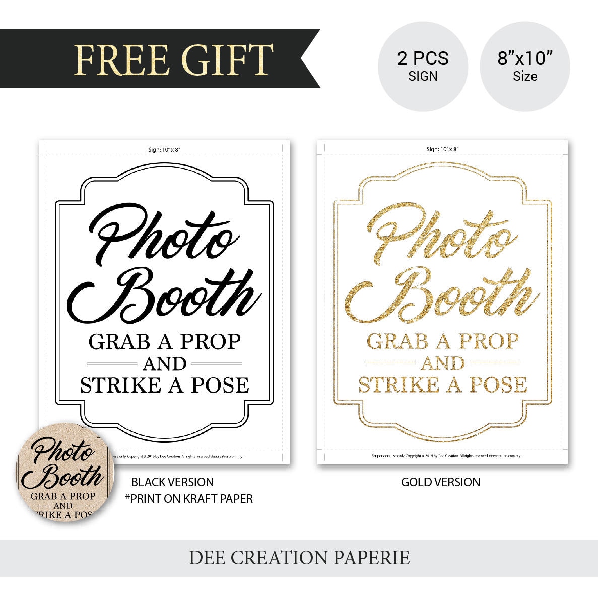 Printable HOT PINK Bridal Shower Photobooth Props - Wedding Photo Booth ...