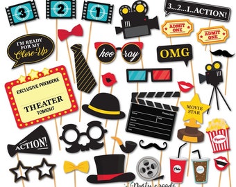 Photo Booth Props - Etsy