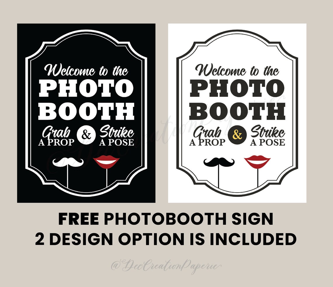 Chocolate Photo Booth Props – Party Printables (instant Download) - Etsy