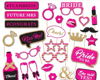 Pink Photo Props | Etsy