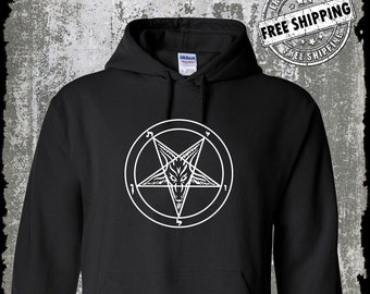 666 Satanic Hoodie - Etsy