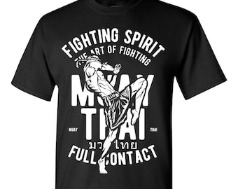 Muay Thai Thailand Sak Yant Fighter Thai Boxer T-shirt Traditional Thai ...