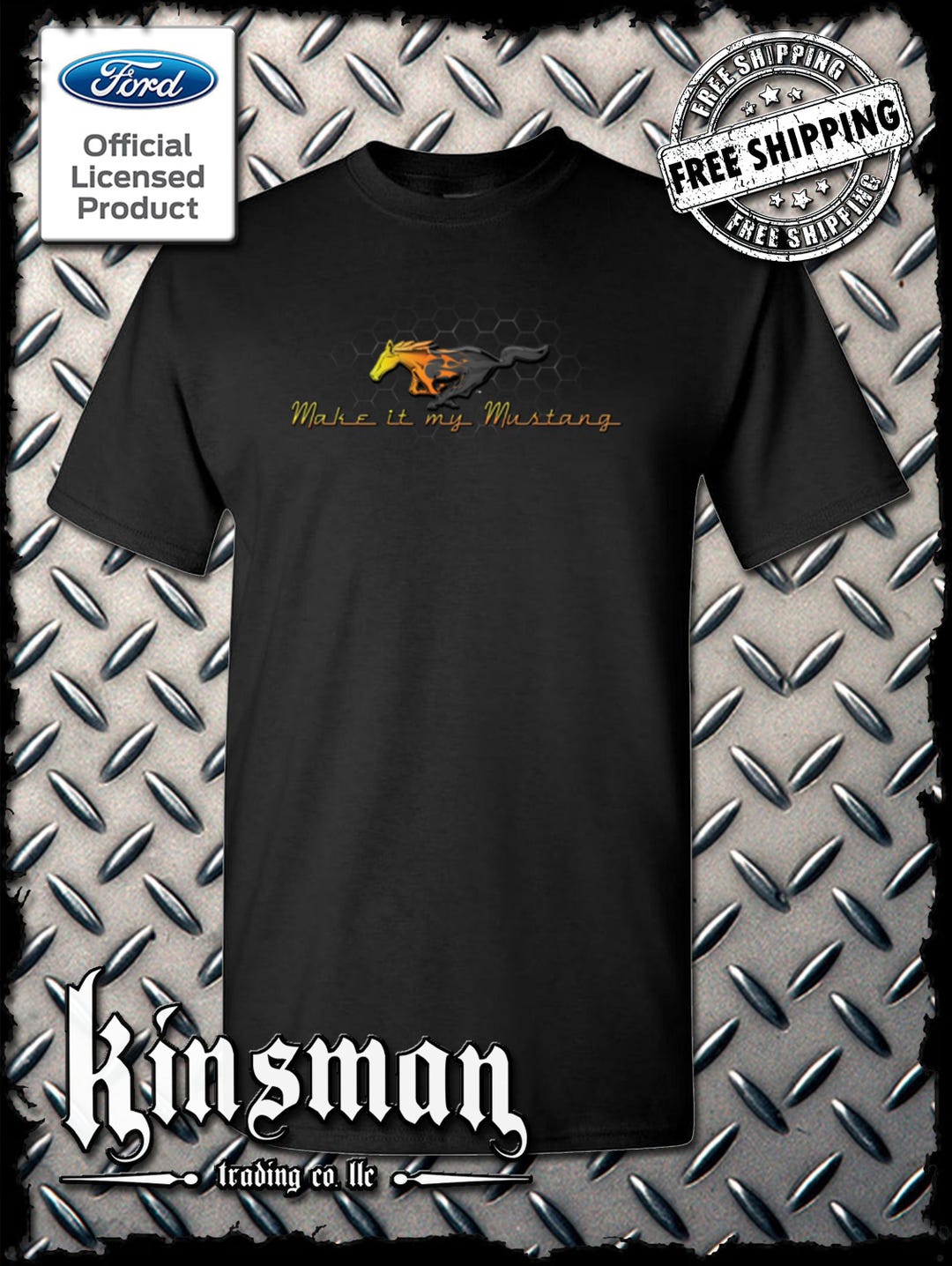 Ford Make It My Mustang Flame Logo T-shirt - Etsy