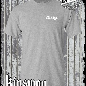Dodge Logo Crest T-shirt - Official Licensed Product - Etsy