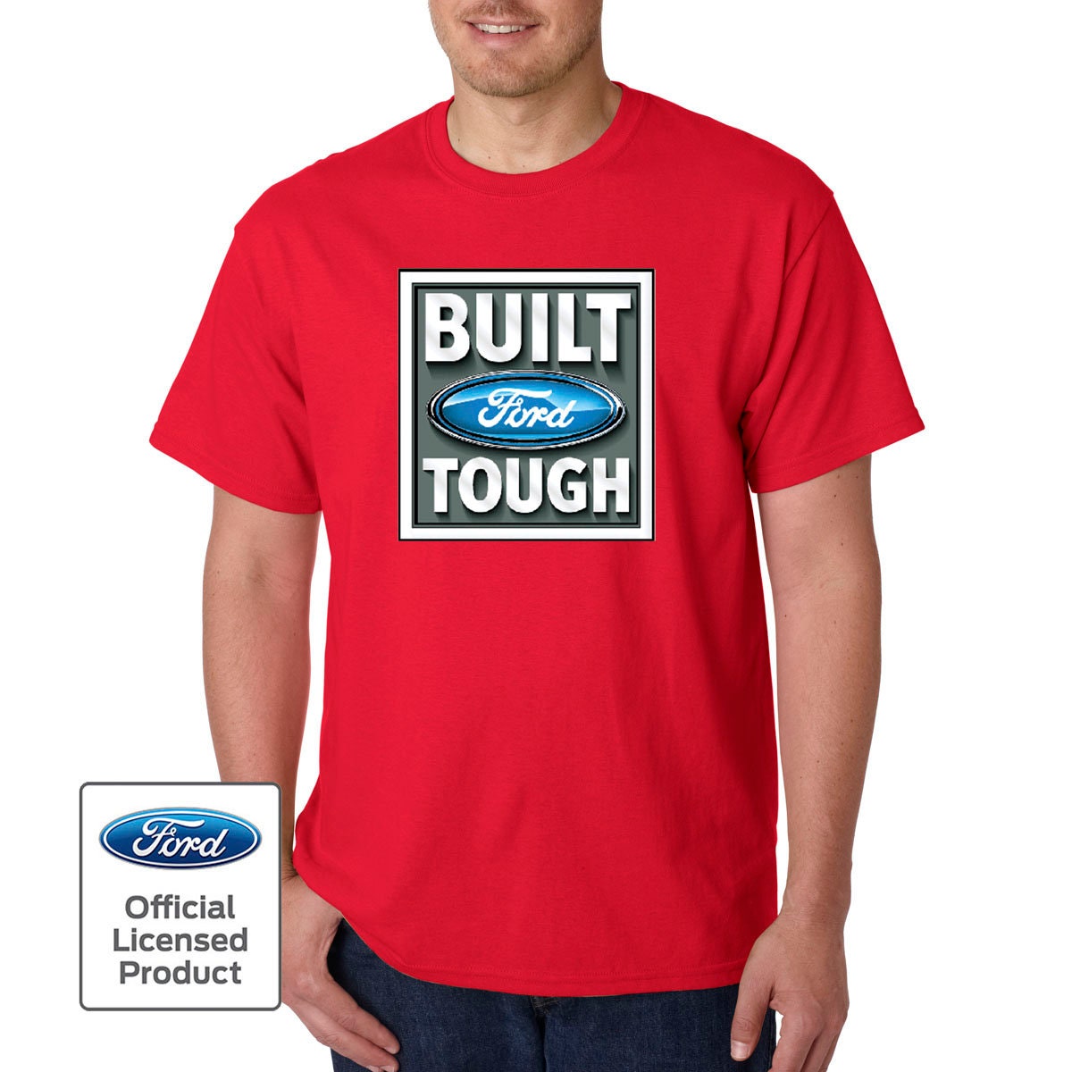 FORD Logo T-shirt built Tough F-150 Mustang USA Sports Car | Etsy