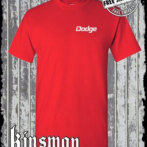 Dodge Logo Crest T-shirt - Official Licensed Product - Etsy