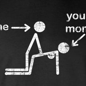 Funny Stick Figure Doggystyle Me & Your Mom Hoodie / Sweatshirt - Adult ...