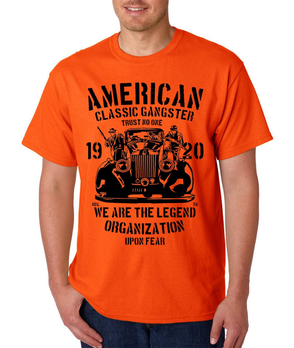 American Gangster Classic T-Shirt Mafia Mob Crime Boss | Etsy