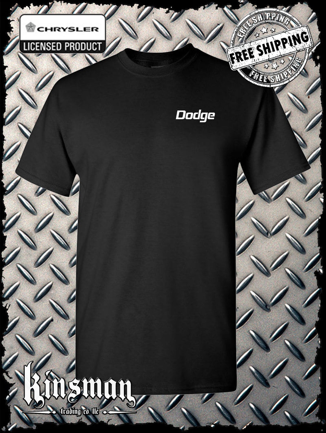 Dodge Logo Crest T-shirt Official Licensed Product - Etsy
