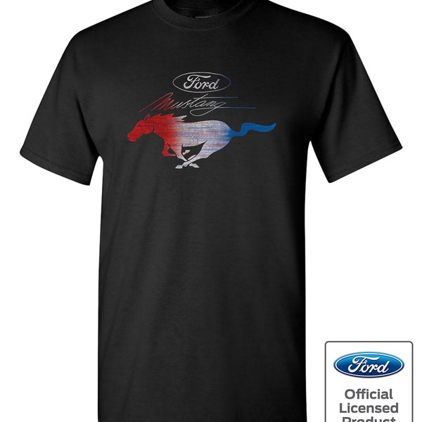 Mustang Logo T Shirt - Etsy