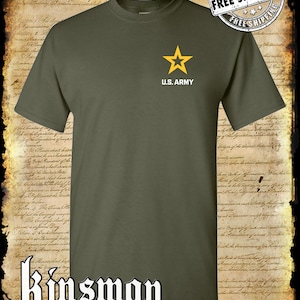 US Army New Logo Crest T-shirt / United States of America Military ...