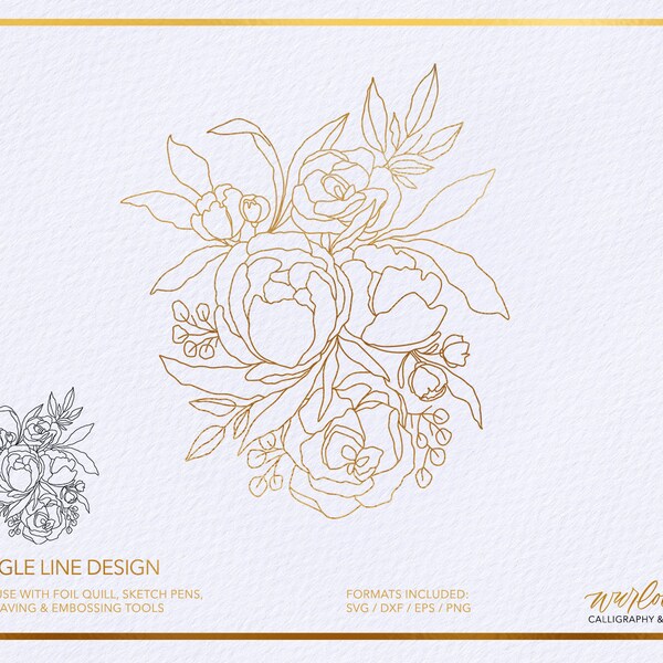Single Line Svg - Etsy Australia