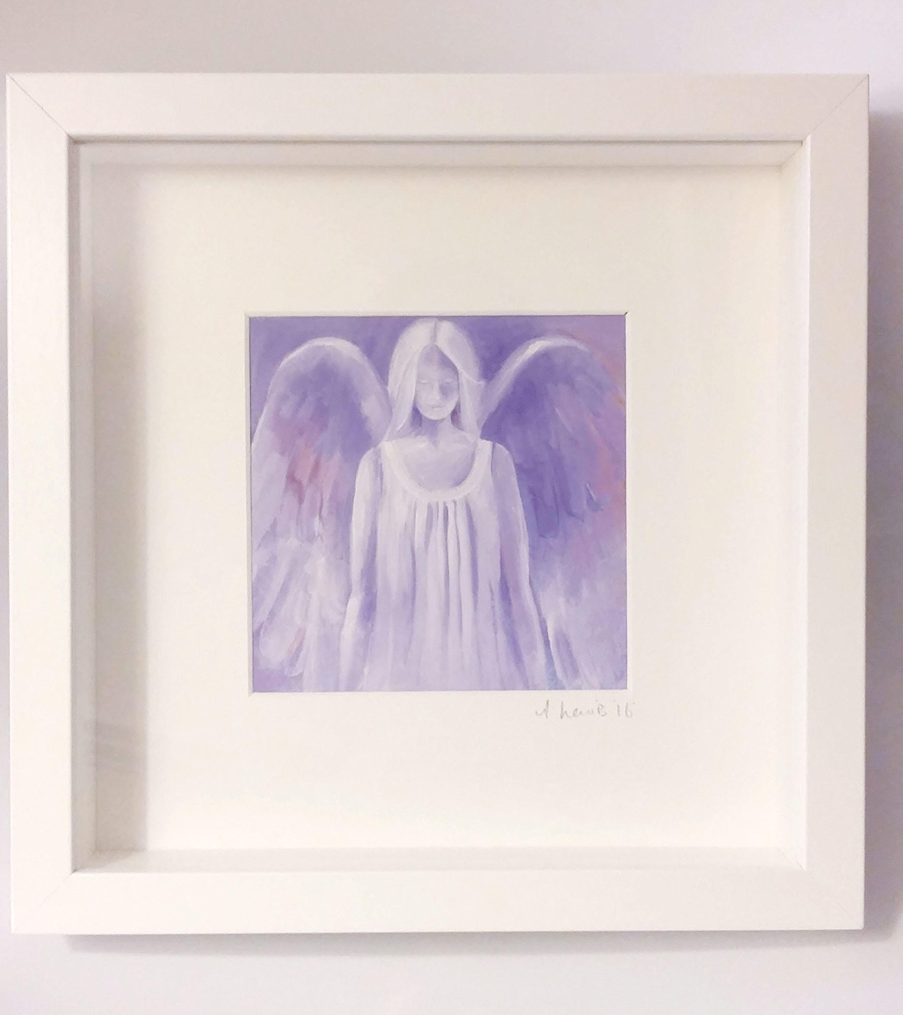 Healing Angel Print Framed Artwork Spiritual Gifts Paintings - Etsy