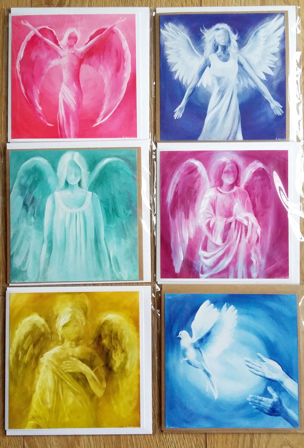Angel Blank All Occasion Greetings Cards Spiritual Gifts - Etsy UK