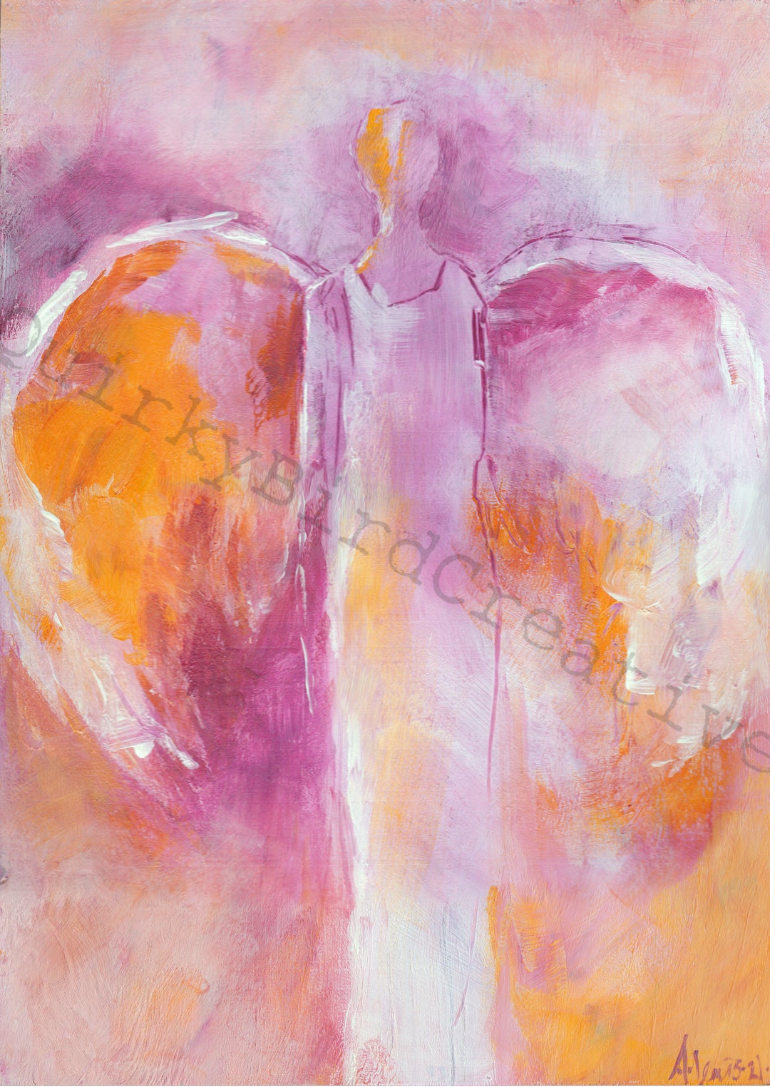 Ethereal Angel in the Light Heaven Wings Angelic Presence Hope Healing ...