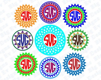 Police Monogram Digital Cutting Files Svg Png Eps Jpg Dxf - Etsy