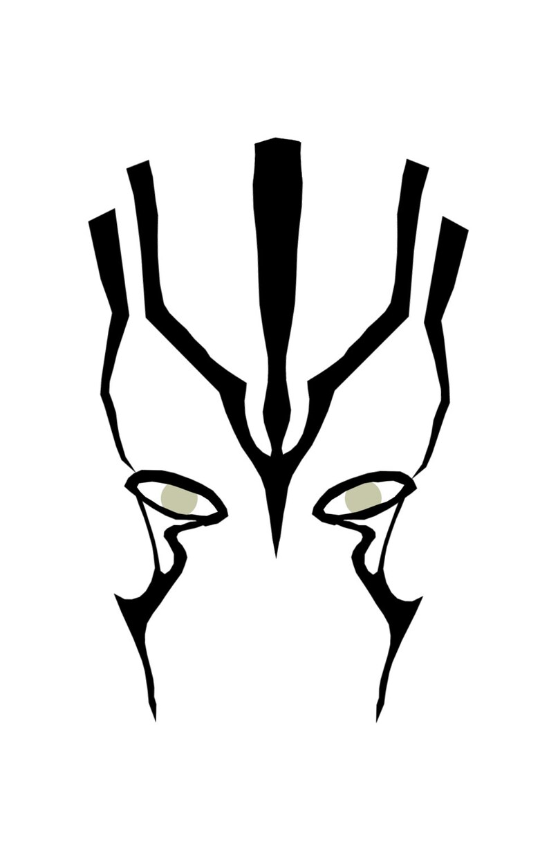 Star Trek Beyond Inspired "jaylah" Face Markings Tattoo Digital Art ...