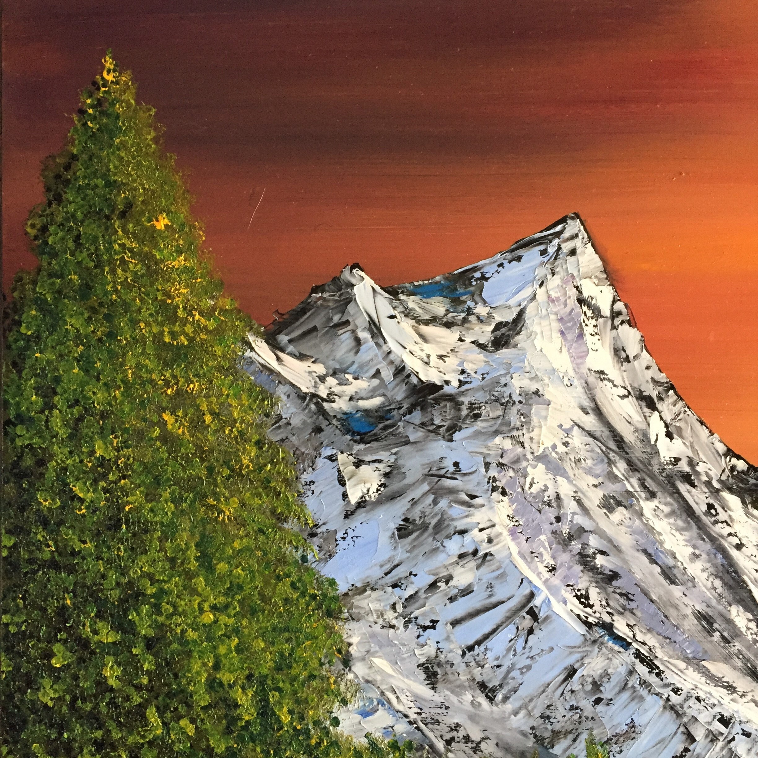 Mountain Landscape Art, Calgary Landscape. - Etsy