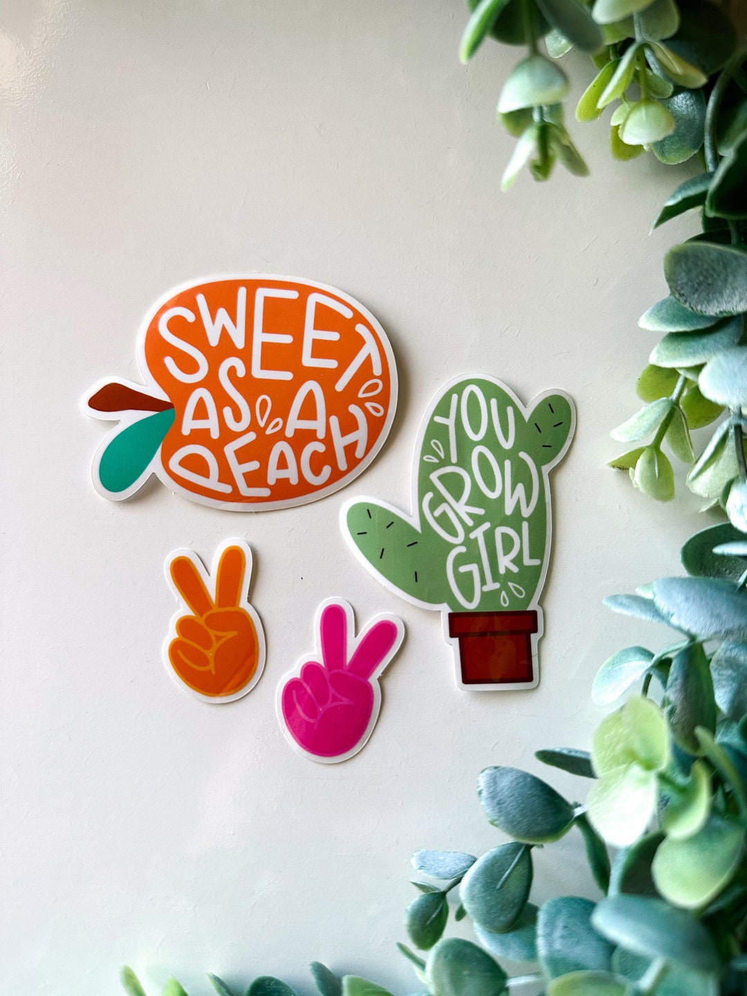 Babe Sticker Pack || Peach || Sweet as a Peach || Decal || Vinyl ...