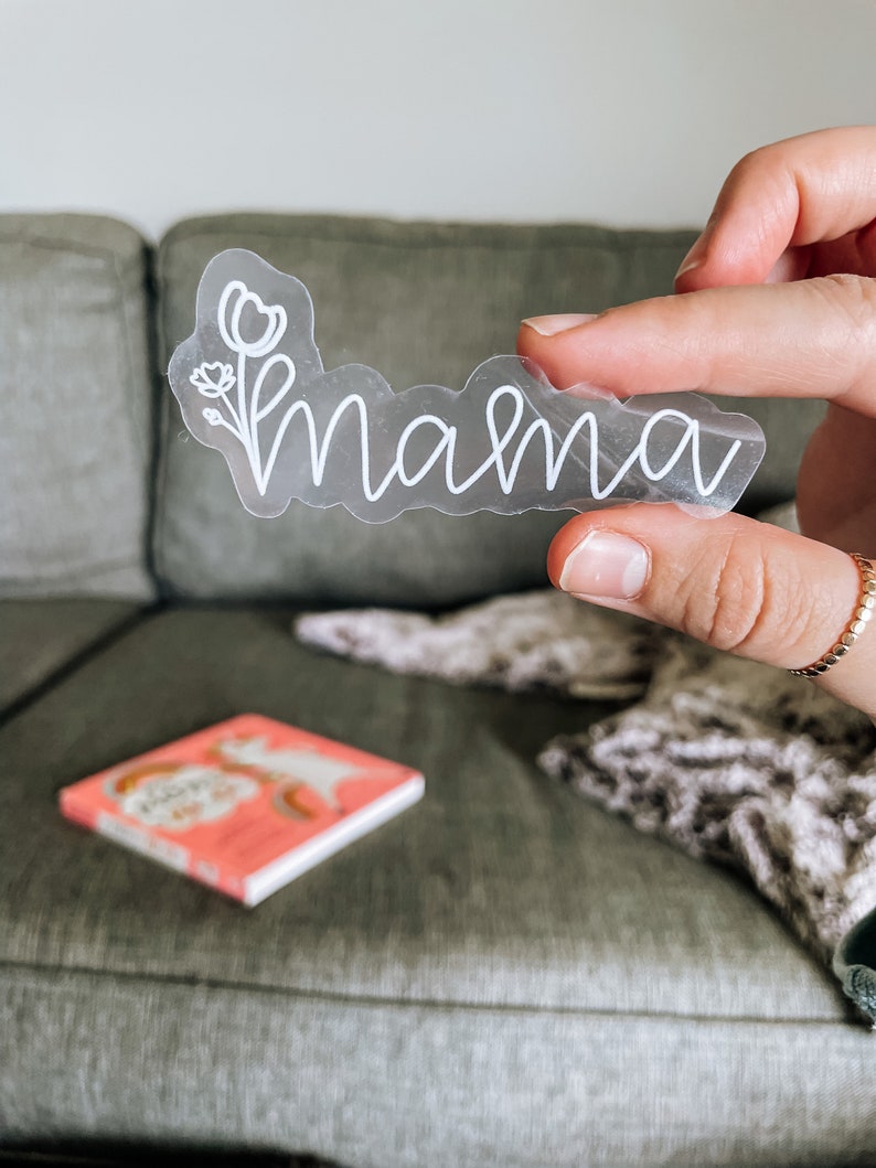 Mama Sticker || Flowers || Mom Sticker || Decal || Vinyl || Mother ...