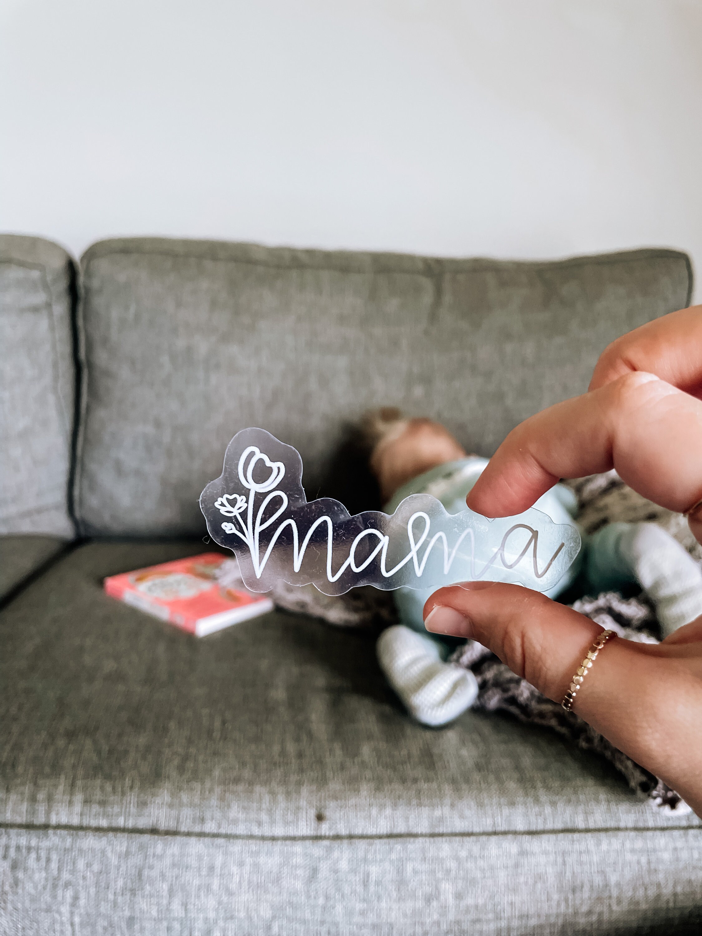 Mama Sticker || Flowers || Mom Sticker || Decal || Vinyl || Mother ...