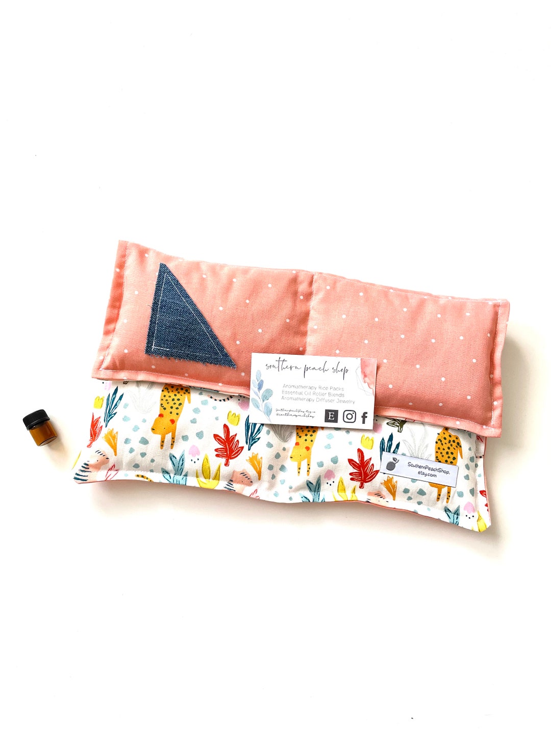 EXTRA LARGE Aromatherapy Rice Pack || Cheetah || Sore Muscles ...