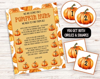 Halloween Scavenger Hunt Game, Printable Halloween Game, Kids Games ...