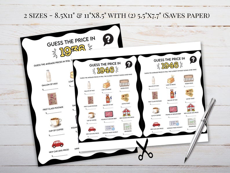 Senior Trivia Games Bundle, Games for Seniors Citizens, Games for ...