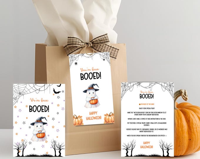 Kid-friendly Halloween Gift Basket | Boo Basket, You've Been Booed, Kid ...