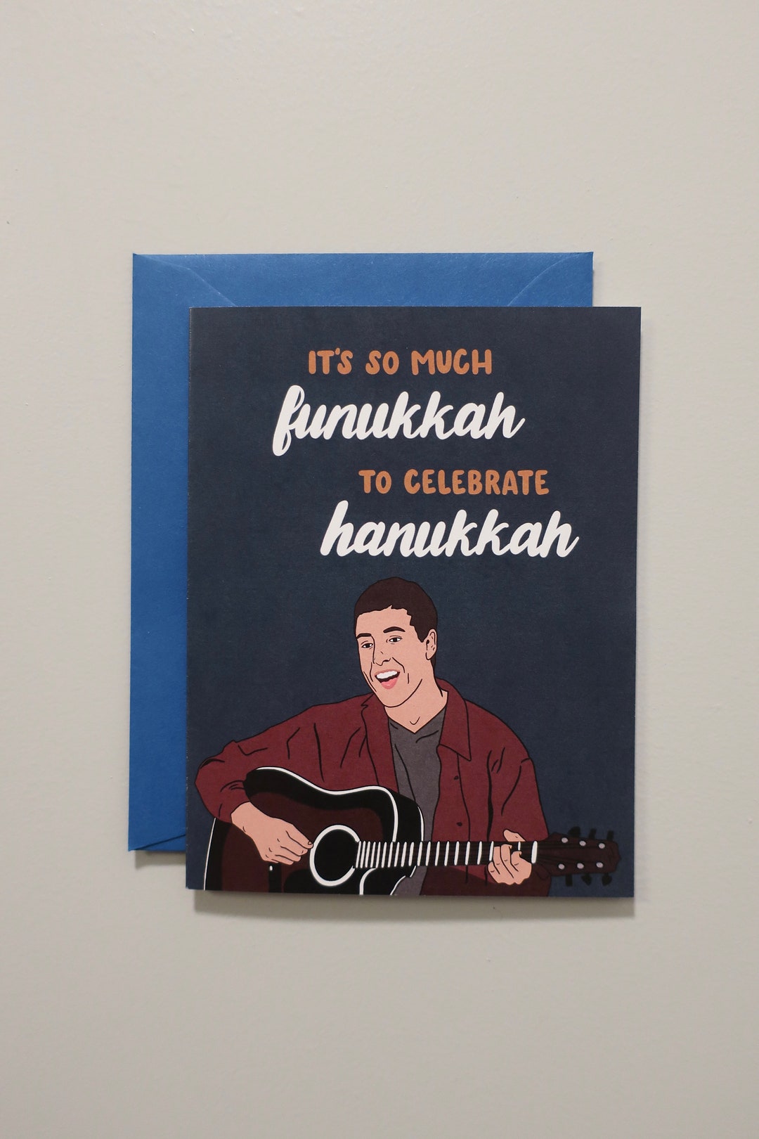 Adam Sandler Hanukkah Card - Etsy