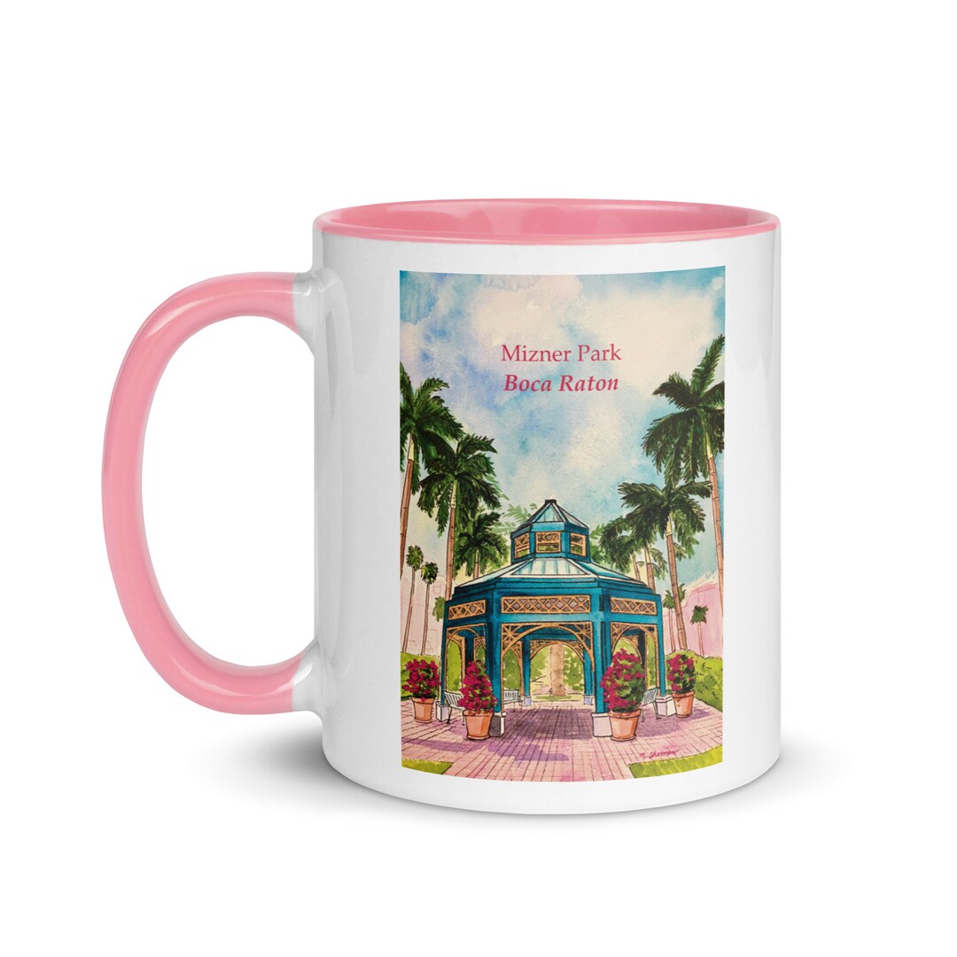 Mizner Park Boca Raton Memories of Boca Mug Souvenir - Etsy