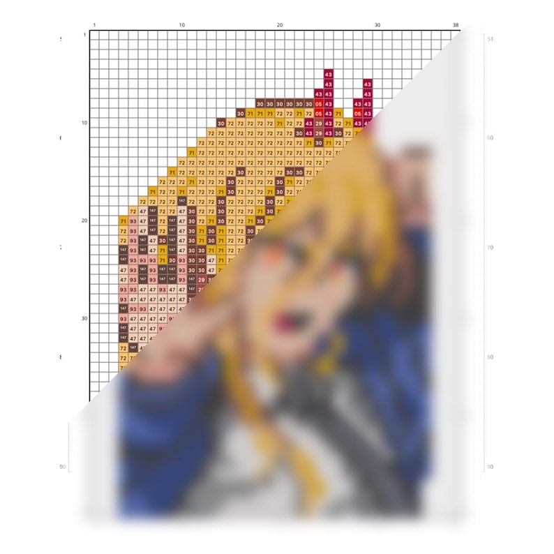 10 SPRITES - Chainsaw Man. Pixel Art Patterns for Hama, Perler, Fuse ...