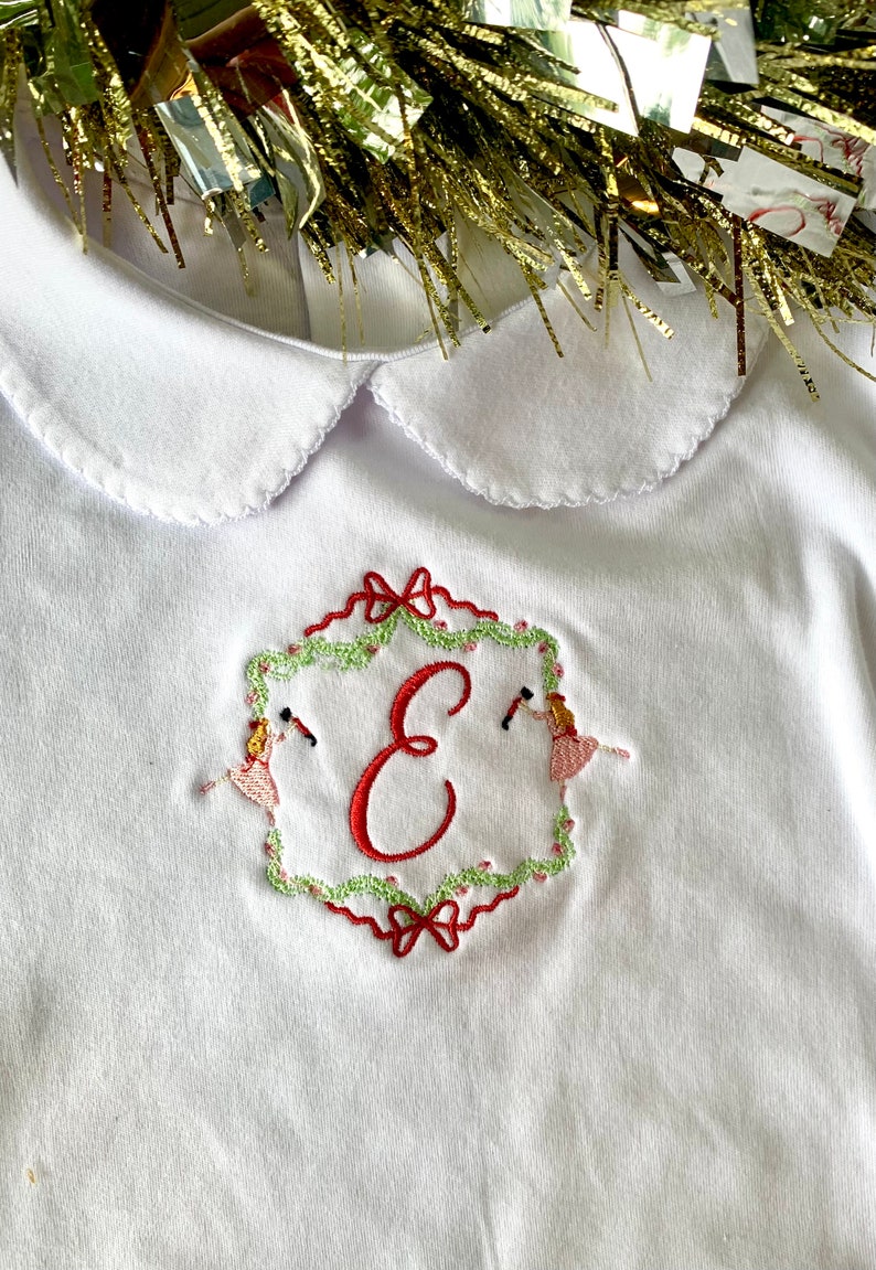 Nutcracker Christmas Peter Pan Collar Top Shirt Tee Little - Etsy