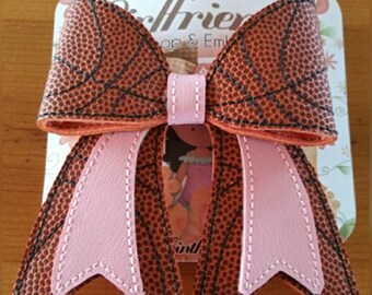 Basketball Bow Sports Bow 2.25 X 6 X 6 Your Choice 2-colors, Number or ...