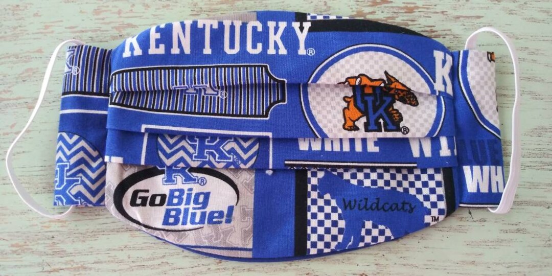 University of Kentucky Face Mask, Cloth Mask, Washable Mask, Durable ...