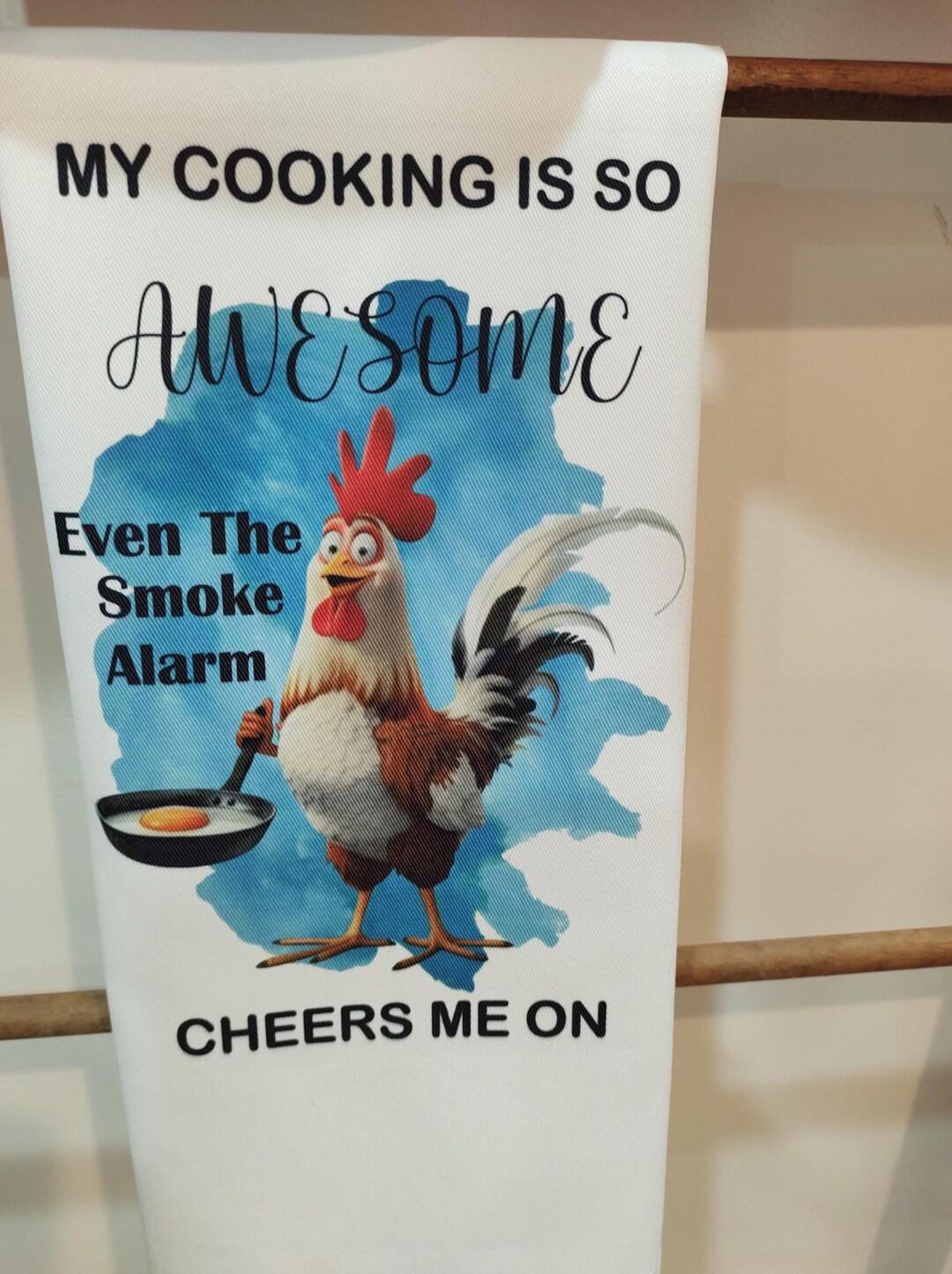 My Cooking is so Awesome Even the Smoke Alarm Cheers Me on Kitchen ...