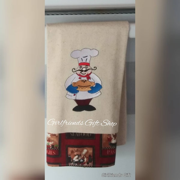 Chef Kitchen Towel - Etsy