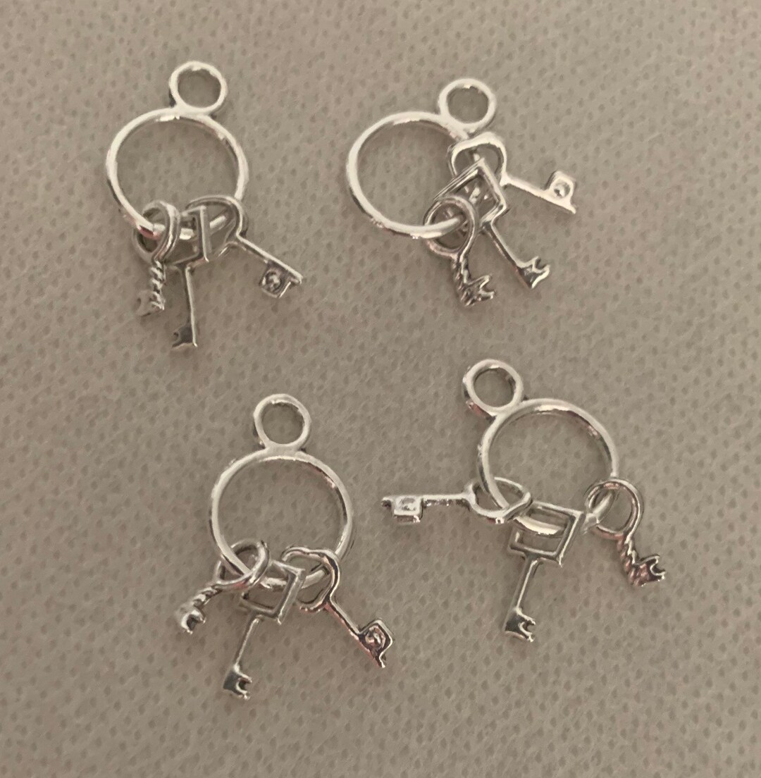 10 Key Ring Charm - Etsy
