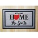 Welcome Home Custom Door Mat, Personalized Welcome Mat, Home State ...