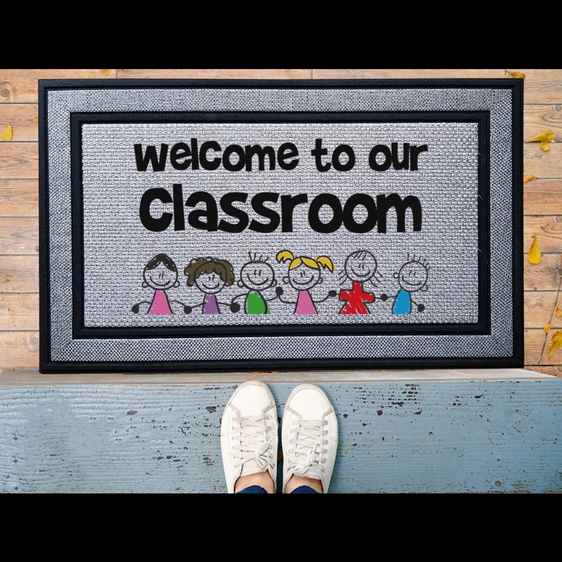 Personalized Classroom Teacher Door Mat Classroom Welcome - Etsy