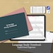 Language Study Notebook Goodnotes Notability Note Taking | Etsy