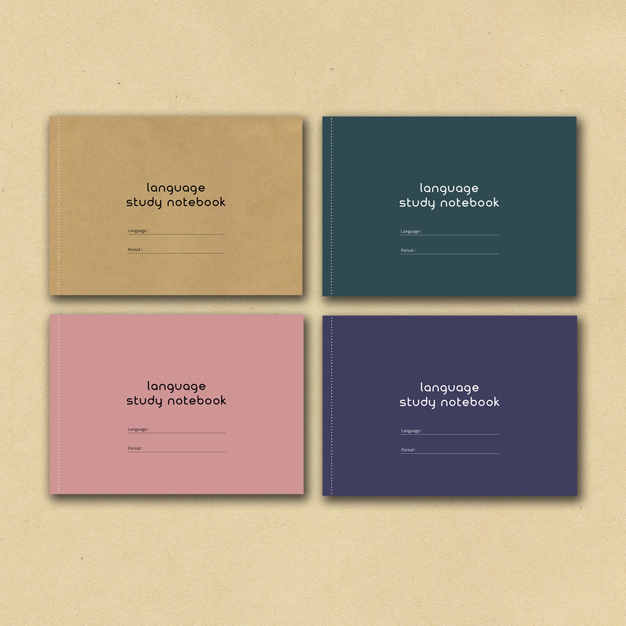 Language Study Notebook Goodnotes Notability Note Taking - Etsy