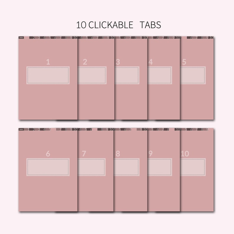 Digital Notebook Goodnotes, Notability Templates Digital Student ...