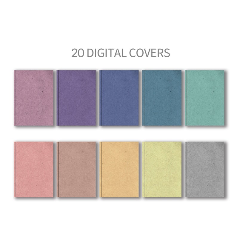 20 Digital Covers 02 - Goodnotes Cover, Notability Cover - Letter Size ...