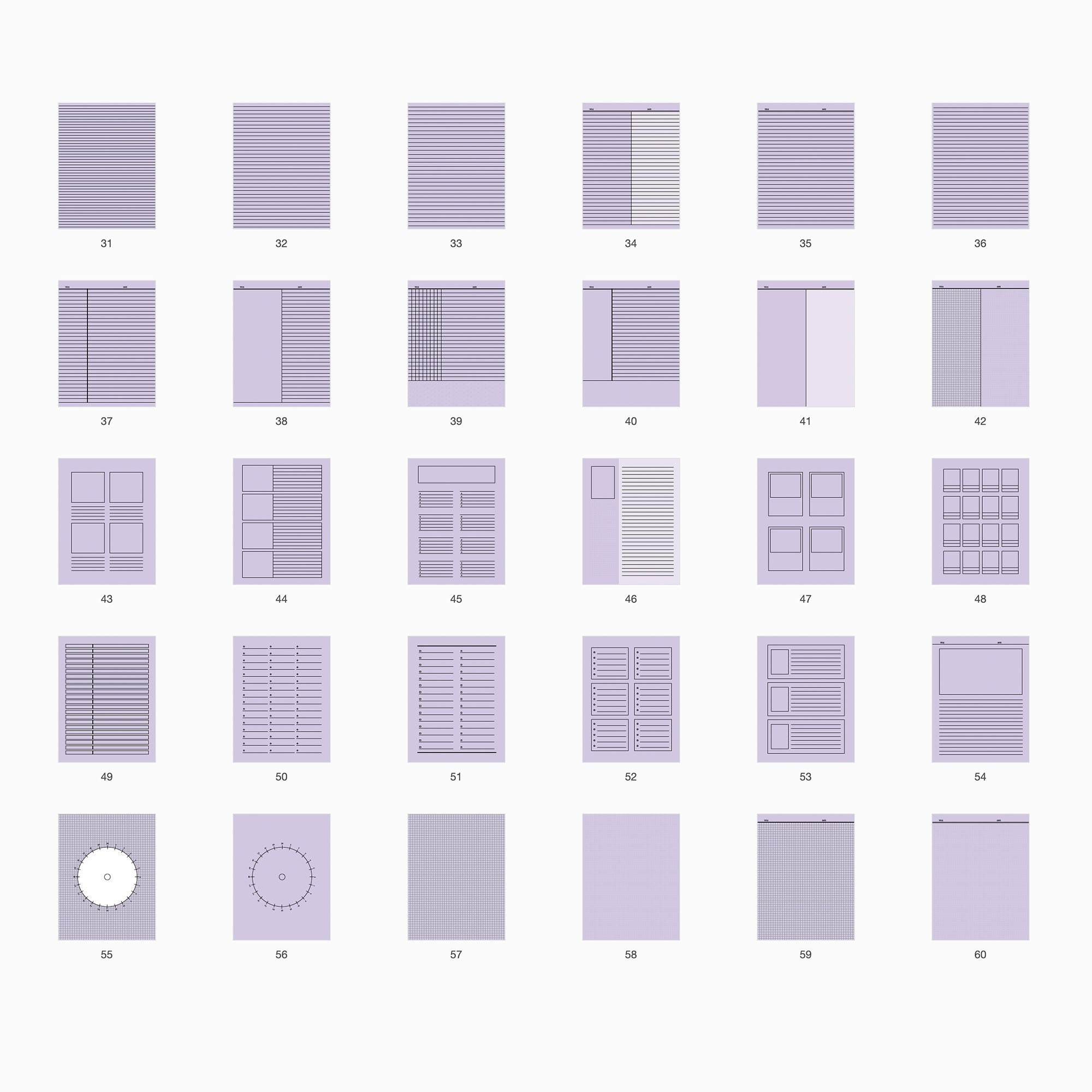 180+180pages[violet+yellow]goodnotes, Notability Notetaking Black Paper ...