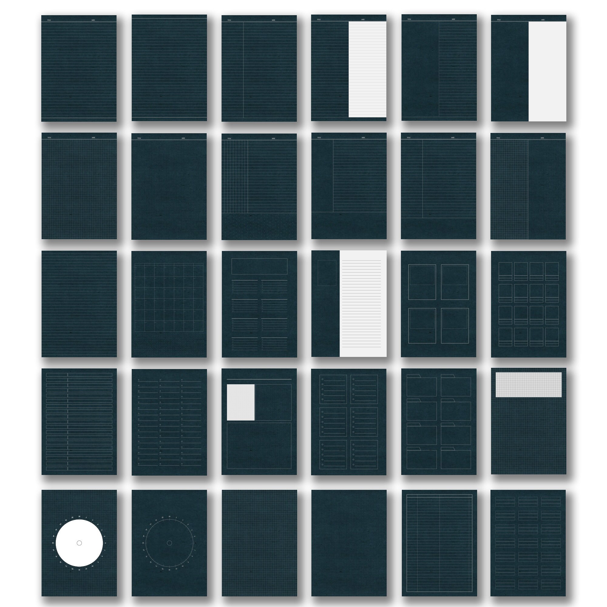 150+150pages[dark Kraft]goodnotes, Notability Notetaking Paper ...