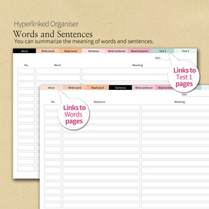 Language Study Notebook - Goodnotes, Notability Note Taking Paper ...